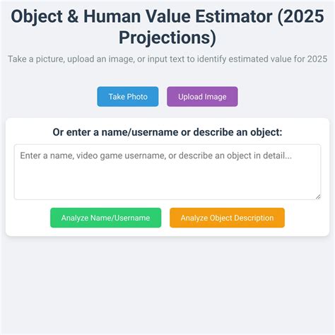 Object Value Identifier