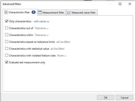 Conditional Report Output Zeiss Piweb Zeiss Qualityforum