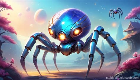 Robot Spider Fantasy Background Cute Robot Wallpaper Spider Shaped Robot Prompts Stable Robot Spider Fantasy Background Cute Robot Wallpaper Spider Shaped Robot Prompts Stable