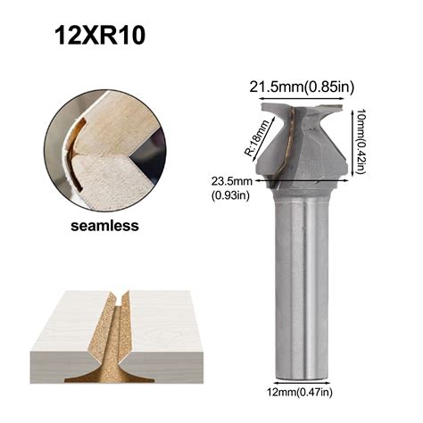 Integrated Milling Cutter High Efficiency Router Bit Arc Bending And Cutting