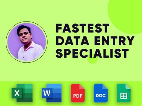 Microsoft Excel Data Entry Copy Paste Typing And PDF Conversion Upwork