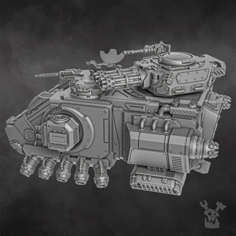 3d Printable Hover Apc Rp 8 Rapid Pulsar By Dakkadakka Store