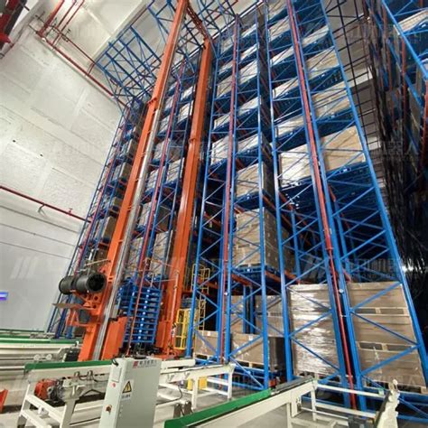 Asrs Warehouse Stacking Automated Retrieval Storage Racks Shelves Asrs