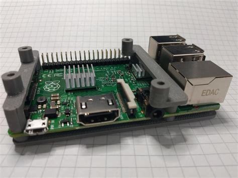Arduino Uno To Raspberry Pi Mount By Peterholly Download Free STL Model Printables Com