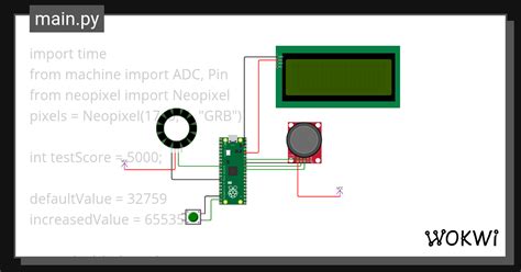 Pi Pico Micropython Neopixels Template Copy Wokwi Esp32 Stm32 Arduino Simulator