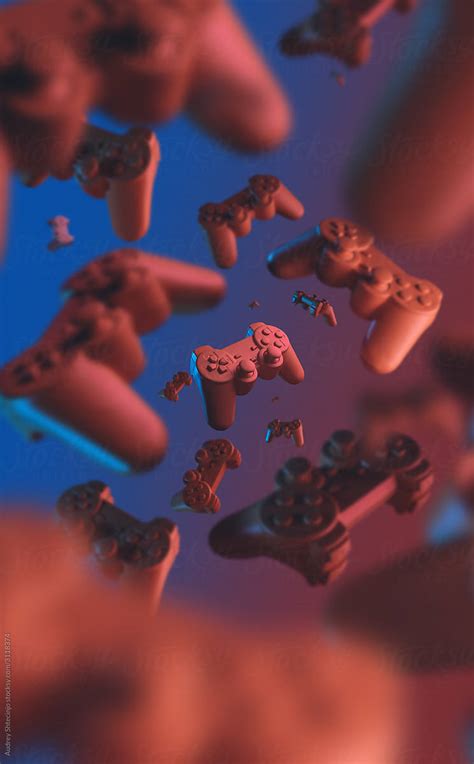 Gaming Console Joystick By Stocksy Contributor Audshule Stocksy