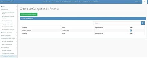 sistema de gestão financeira em php mysql