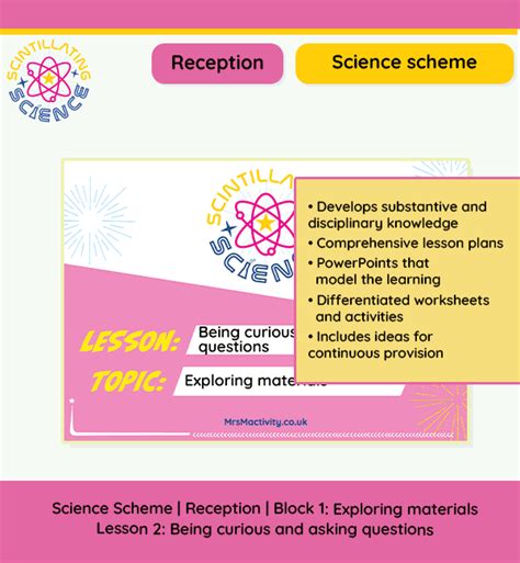 Science Scheme Reception Block 2 Exploring Materials Lesson 2