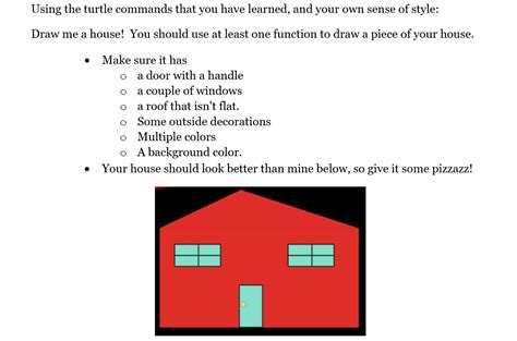 Solved Using The Turtle Commands That You Have Learned And
