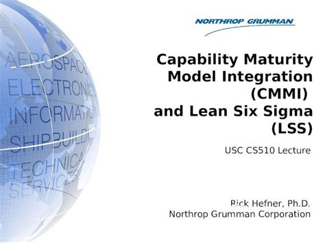 Pptx Capability Maturity Model Integration Cmmi And Lean Six Sigma Lss Dokumen Tips
