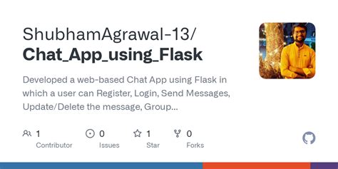 Github Shubhamagrawal 13chatappusingflask Developed A Web Based Chat App Using Flask In