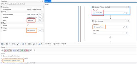 result getting printed as uipath python pythonobject activities