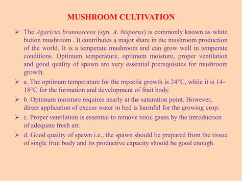 Cultivation Methods Of Mushrooms 1 Pdf