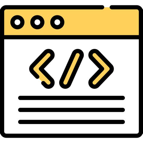 Coding Generic Color Lineal Color Icon Coding Generic Color Lineal Color Icon