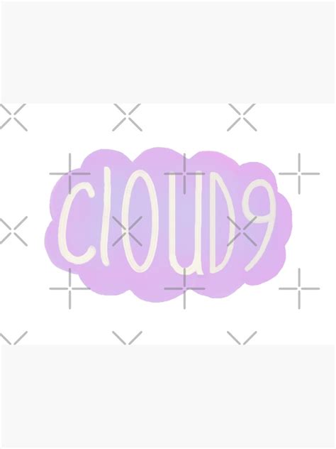 "Cloud 9 Sticker" Sticker by Kvhorky | Redbubble