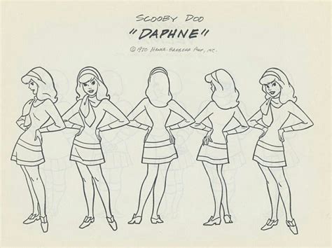 Pin On Model Sheets Hanna Barbera Cartoon Character Design Scooby Doo Coloring Pages