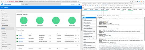 what is the correct way to access the k8s dashboard stack
