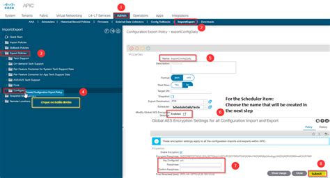 Creating A Backup For Your Apic Cluster Cisco Community