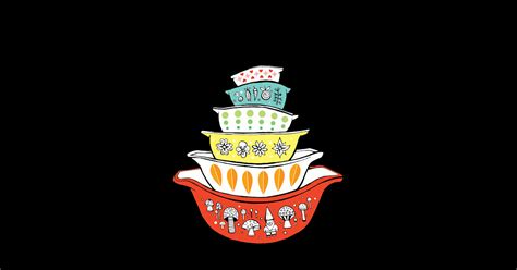 Vintage Pyrex Pattern Pyrex Junkie Pyrex Posters And Art Prints Teepublic