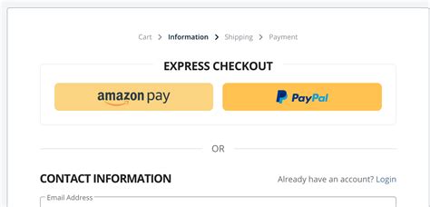 paypal express checkout button