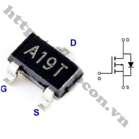 Mo33 Mofet Ao3401 A19t 30v 3a Kênh P Sot23 3
