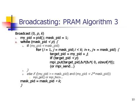 Lecture 8 Architecture Independent Mpi Algorithm Design Parallel