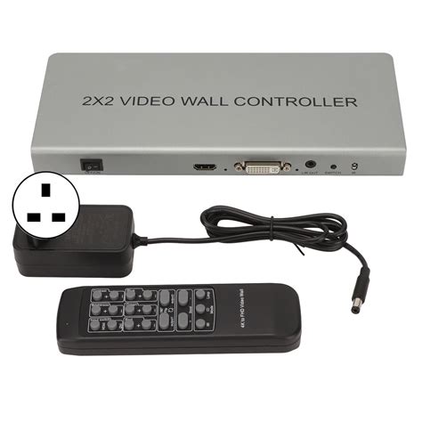 X HD Multimedia Interface Video Wall Controller Aluminium Alloy P LCD TV Wall Processor