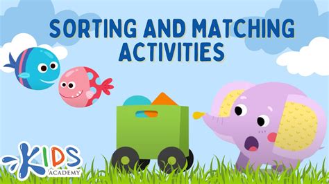Sorting And Matching Activities Same And Different For Preschool And