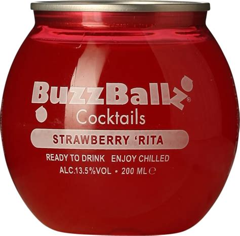Buzzballz Strawberry Rita Drive In Bottleshop