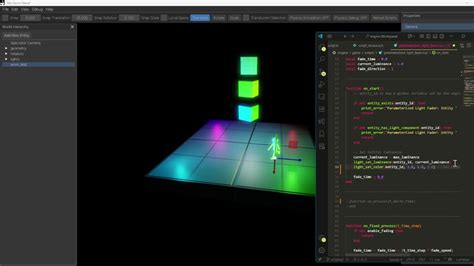 Custom Game Engine Lua Scripting Autocomplete And Code Highlighting Video Indiedb