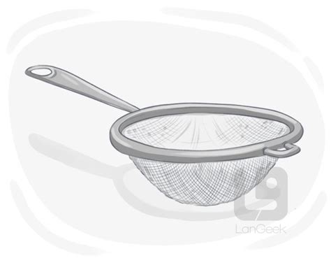 Definition And Meaning Of Sieve Langeek