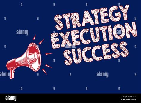 Word Writing Text Strategy Execution Success Business Concept For Putting Plan Or List And