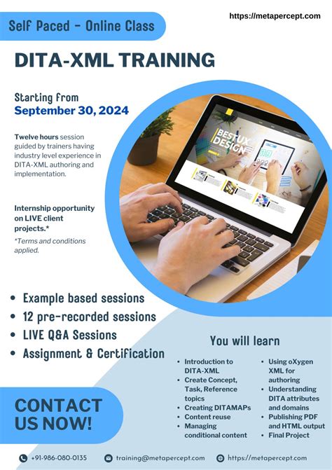 Metapercept Training Services On Linkedin Dita Xml Streamline Your