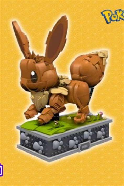 Pokemons Next Mega Set Is A 1 300 Piece Eevee That Can Actually Run