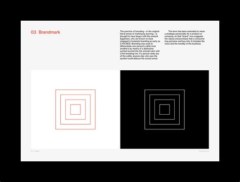 Identity Guidelines Grid System A4 Landscape Behance