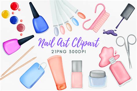Nail Artist Clipart