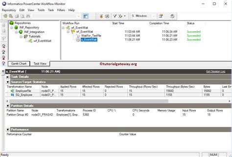Informatica Workflow Monitor
