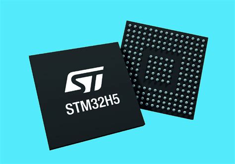 Stmicro Stm32h5 Arm Cortex M33 Mcu Clocks At 250 Mhz Supports Stm32trust Tee Secure Manager