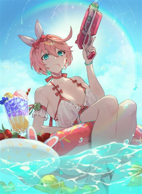 elphelt valentine guilty gear and 1 more drawn by youmicitrustea