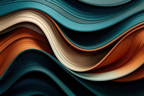 3d Rendering Of A Parametric Wave Pattern With A Limited Color Palette Premium Ai Generated Image 3d Rendering Of A Parametric Wave Pattern With A Limited Color Palette Premium Ai Generated Image