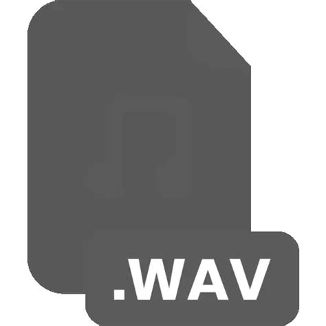 Wav File Format Icon Free Extension Vector Svg Png Download