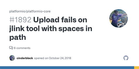 Upload Fails On Jlink Tool With Spaces In Path · Issue 1892