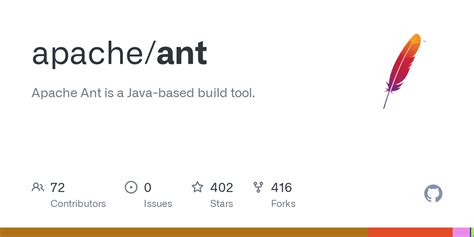 GitHub Apache Ant Apache Ant Is A Java Based Build Tool