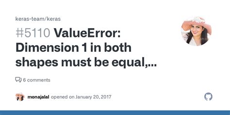 Valueerror Dimension 1 In Both Shapes Must Be Equal But Are 3 And 2