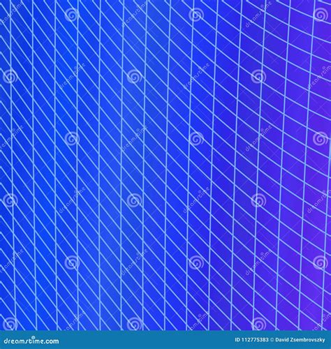 Abstract Modern Gradient Grid Background Graphic Design From Curved Angular Lines Stock Vector