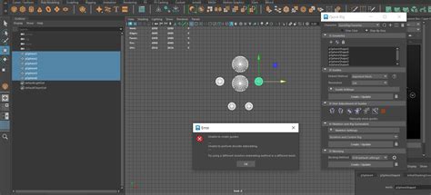Solved Quick Rig Unable To Perform Discrete Embedding Maya 2023