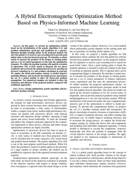 a hybrid electromagnetic optimization method based pdf mathematical