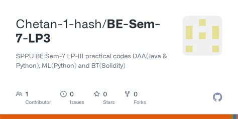 Github Chetan 1 Hashbe Sem 7 Lp3 Sppu Be Sem 7 Lp Iii Practical