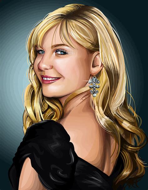 35 Amazing Examples Celebrity Vector Illustration Naldz Graphics