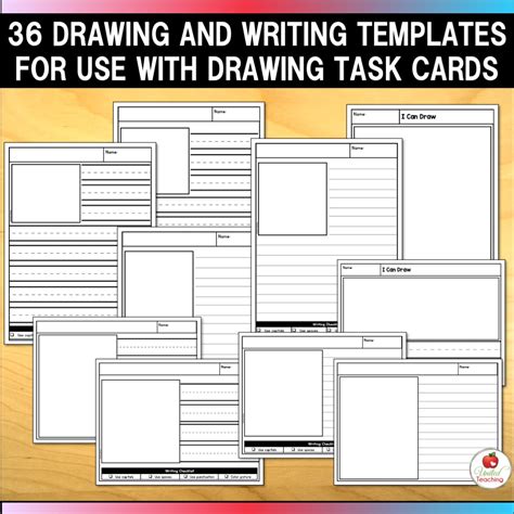 Nursery Rhymes Directed Drawing Task Cards United Teaching